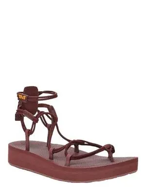 Teva Midform Infinity Gladiator Sandals - Rum Raisin