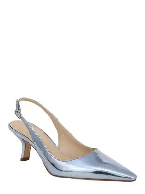 Sam Edelman Sam Edelman Bianka Slingback Pumps Metallic Sky