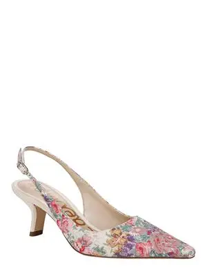Sam Edelman Sam Edelman Bianka Slingback Pumps Summer Rose Multi