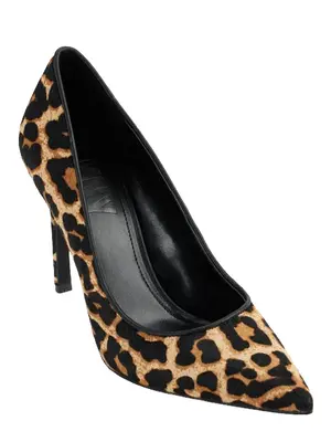 Dkny DKNY Mabi Pointed-Toe Pump Leopard Calf Hair
