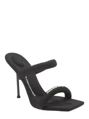 Alexander Wang Julie Padded Slide Sandal - Black