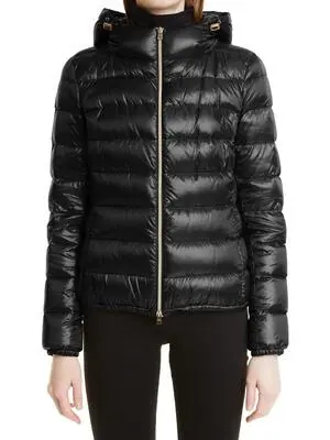 Herno Giada Hooded Down Puffer Jacket 9300/black