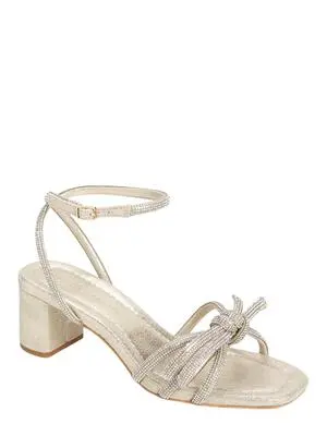 LOEFFLER RANDALL Mikel Bow Sandal - Cappuccino