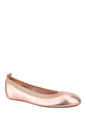 Yosi Samra Miss Samara Ballet Flat - Rose Gold