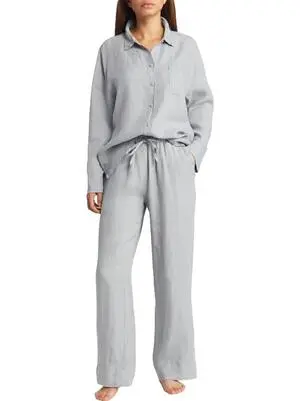 PARACHUTE Parachute Linen Lounge Pants Slate