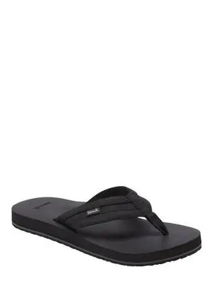 Sanuk Ziggy Flip Flop - Black