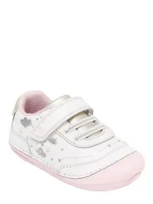 STRIDE RITE Soft Motion™ Adalyn Sneaker - White/silver