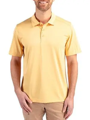 Cutter & Buck Prospect Textured Stretch Polo - Desert