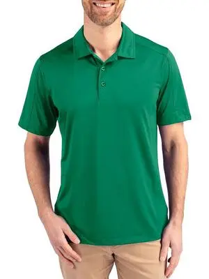Cutter & Buck Prospect Textured Stretch Polo - Kelly Green