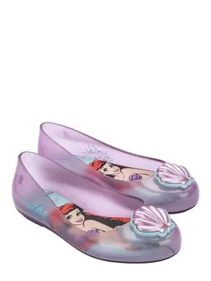 Melissa Melissa Mini Sweet Love Disney Princess Flat Pink
