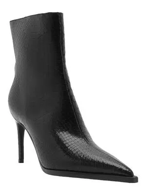 Schutz Mary Stiletto Boot - Black