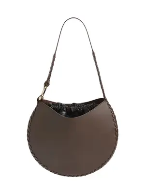 Chloé Large Mate Leather Hobo Bold Brown
