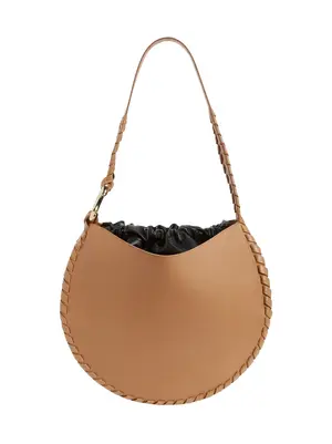 Chloé Large Mate Leather Hobo Light Tan