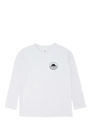 FEATHER 4 ARROW Icon Long Sleeve Rashguard - White