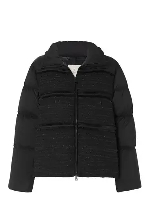 Moncler Aucun Quilted Down Jacket - Black
