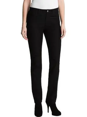 Lafayette 148 New York Thompson Slim Stretch Jeans - Black