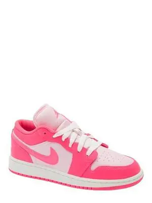 JORDAN Air 1 Low Sneaker - Pink Foam/white/hyper Pink