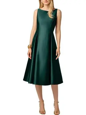 ADRIANNA PAPELL Adrianna Papell Sleeveless Fit & Flare Midi Dress