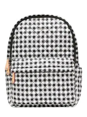 Mz Wallace MZ Wallace Metro Deluxe Backpack Black/white Gingham