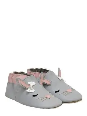 ROBEEZ® Unicorn Crib Shoe Charcoal