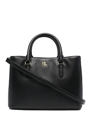 Ralph Lauren Mary Medium Satchel - Black