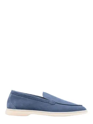 SCAROSSO Ludovico Suede Loafers - Blue