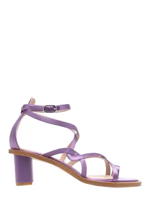 SCAROSSO Patty Scrappy Sandals - Purple