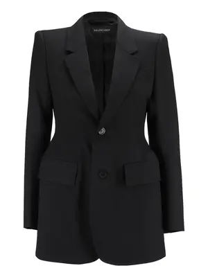 Balenciaga Tailored Blazer - Black