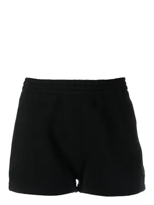 Alexander Wang Logo-embroidered Track Shorts - Black