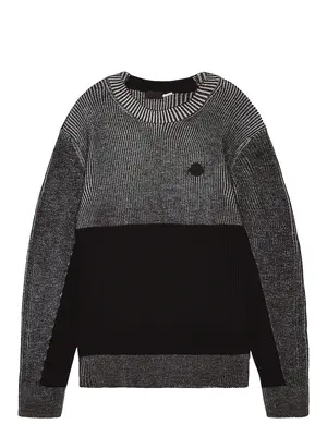 Moncler Crewneck Sweater - Grey