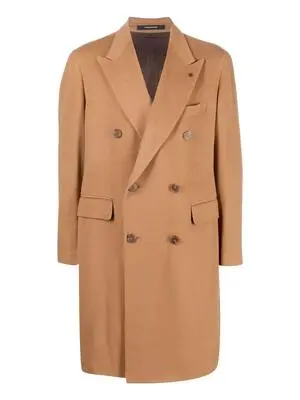 TAGLIATORE Double-breasted Button Peacoat