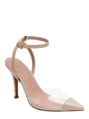 Linea Paolo Yuki Stiletto Pumps - Clear/nude
