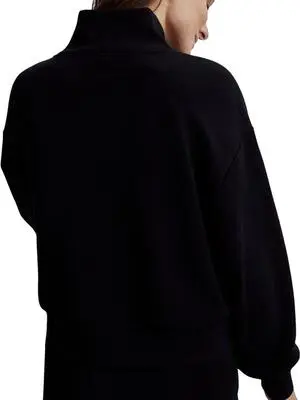 Varley Davidson Partial-zip Sweatshirt - Black