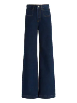 JEANERICA Roma Stretch High-Rise Flared-Leg Jeans 31