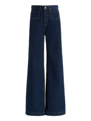 JEANERICA Roma Stretch High-Rise Flared-Leg Jeans 31