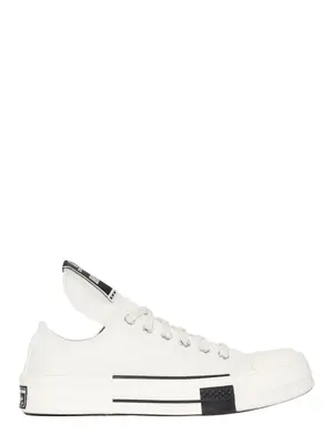 CONVERSE X Rick Owens Drkshdw Drkstar Ox Sneakers - White