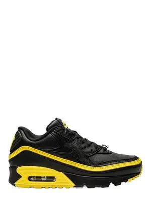 Nike X Undefeated Air Max 90 /optic Yellow Sneakers - Black
