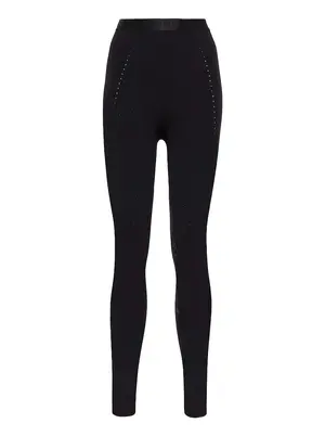 Wolford Sporty Logo Leggings - Black