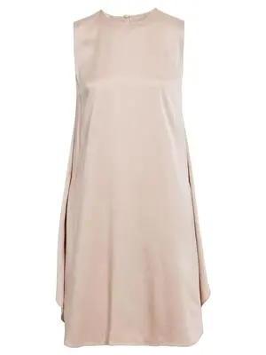 Stella McCartney Mia Ruffle-trimmed Mini Dress - Beige