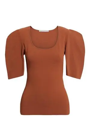 Stella McCartney Crepe Top - Tan