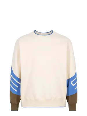 Supreme Stretch Crew-neck Sweatshirt - Neutrals