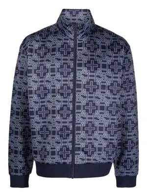 Ksubi Monogram Zip-up Track Jacket - Blue