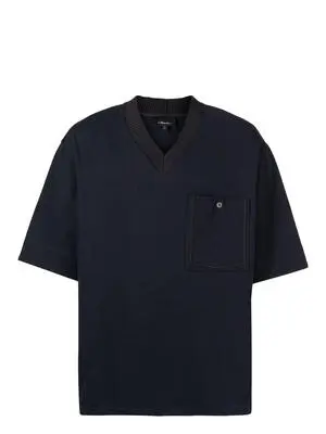 3.1 Phillip Lim Contrast-trim T-shirt - Blue