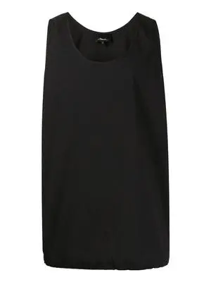 3.1 Phillip Lim Scoop-neck Tank Top - Black