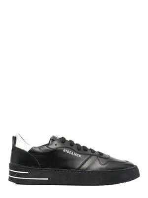 HIDE&JACK Side Logo-print Detail Sneakers - Black