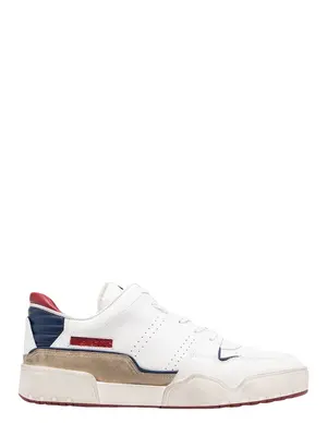 MARANT Emreeh Leather Sneakers - White
