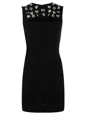 Dsquared2 Crystal-embellished Dress - Black