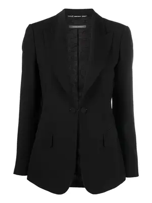 ALBERTA FERRETTI Alberta Ferretti Peak-Lapel Single-Breasted Blazer
