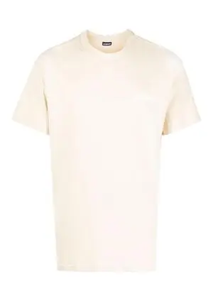 Jacquemus Logo Print T-shirt - Neutrals