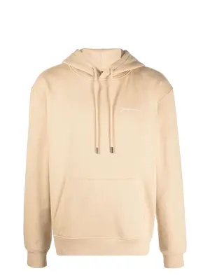 Jacquemus Le Sweatshirt Brodé Hoodie - Neutrals